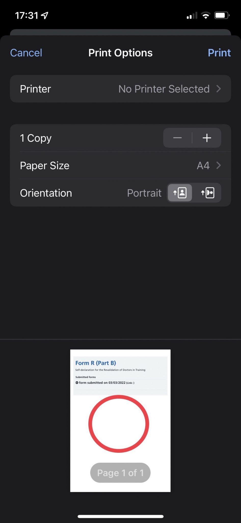 How do I save my Form R as a PDF? - Trainee Information System Support