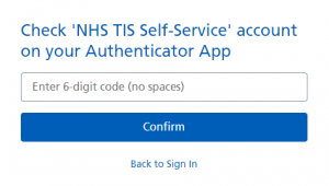 When I sign in - Trainee Information System Support