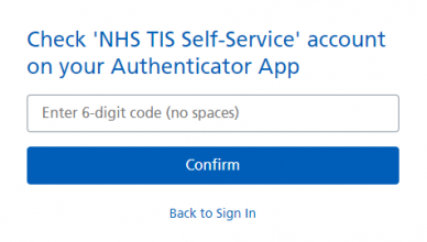 When I sign in - Trainee Information System Support