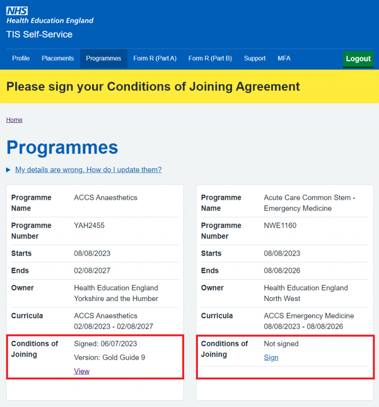 All TIS Self-Service Updates and News - Trainee Information System Support